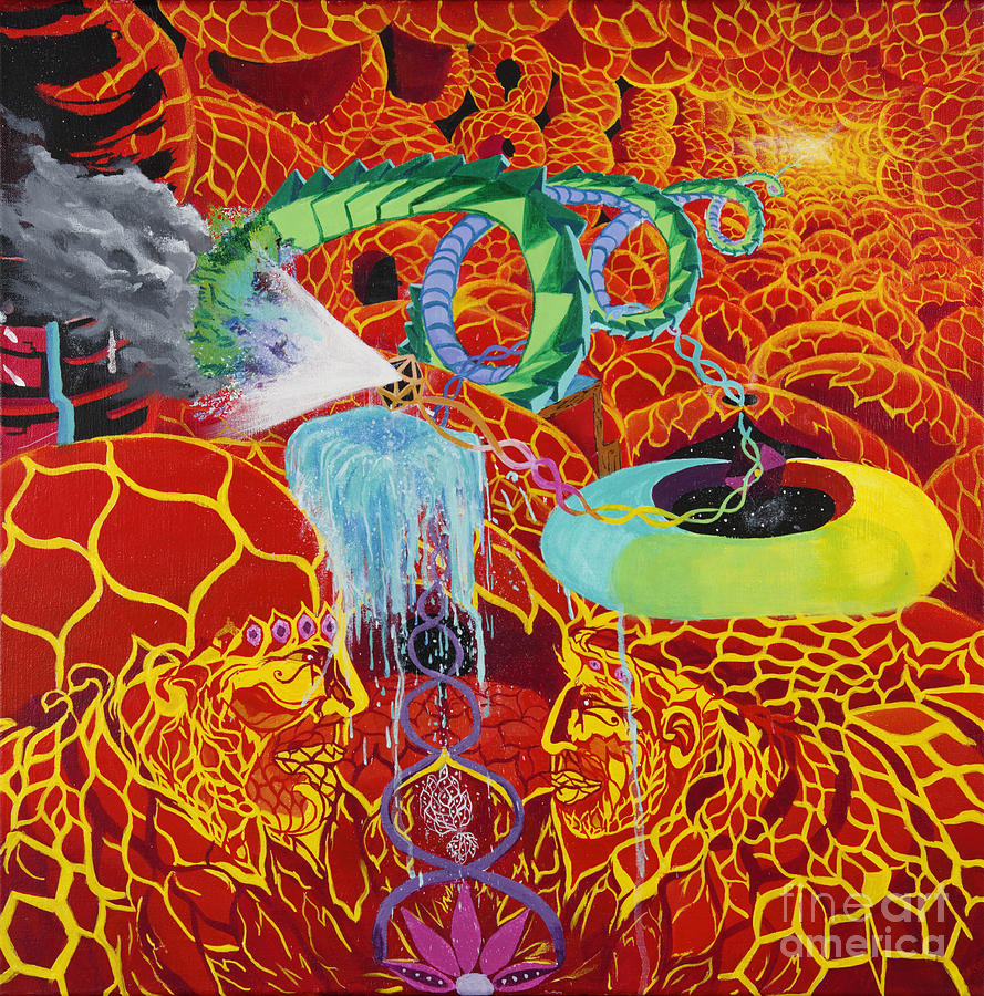 Love's Loop Painting by Andrew Norris Thompson - Fine Art America