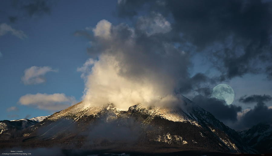 Low clounds in Silverthorn Photograph by Sean Kreck - Fine Art America