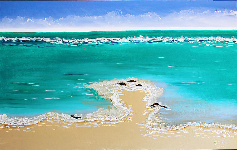 Low Tide Painting by James Pace - Fine Art America