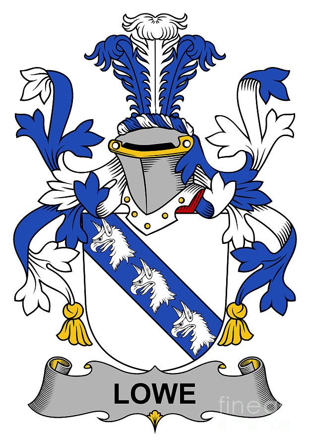Lowe Coat of Arms Irish Digital Art by Heraldry - Fine Art America