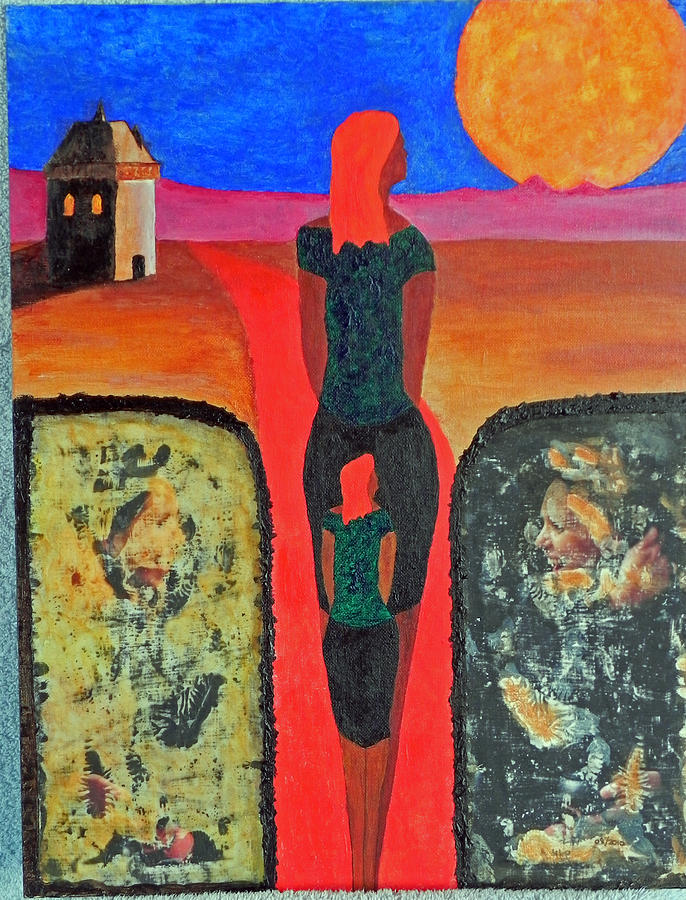 Luna Painting by Marc Parson - Fine Art America