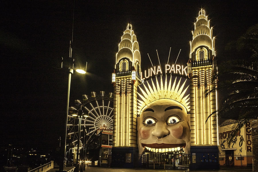 Luna Park Digital Art by Alex Gitman - Fine Art America