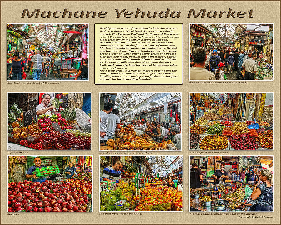 Machane Yehuda Market Photograph by Vladimir Rayzman - Fine Art America