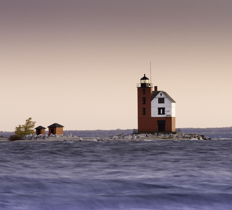 Round Island Lighthouse Photograph by David Hoffmann - Fine Art America