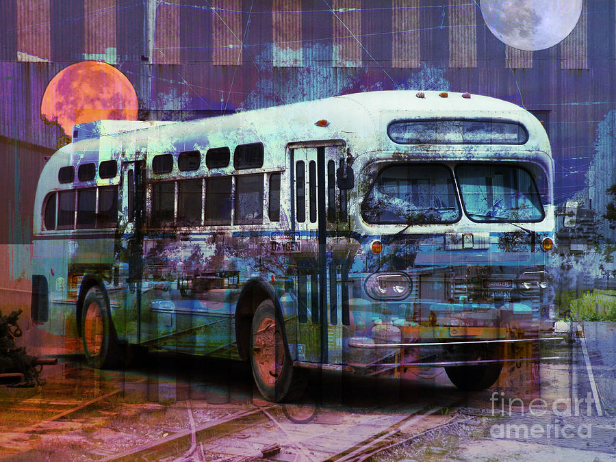 Magic Bus Photograph by Robert Ball - Fine Art America