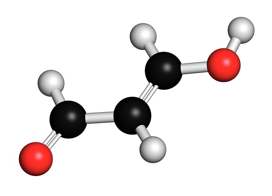 Malondialdehyde Molecule Photograph by Molekuul/science Photo Library ...