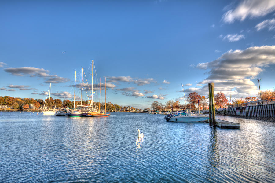 Mamaroneck Harbor Photograph by Joe Colombo - Pixels