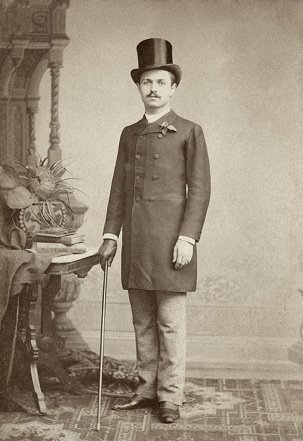 Man, C1887 Photograph by Granger - Fine Art America