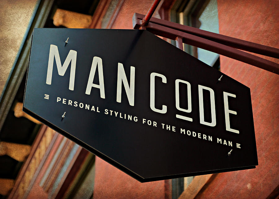 Man Code Photograph by Stephen Stookey - Fine Art America