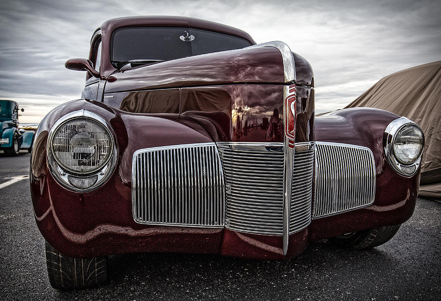 Maroon Studebaker Photograph by Mike Turner - Fine Art America