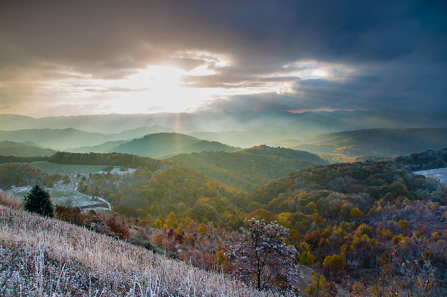 Max Patch Snow'Fall Photograph by Jared Kay - Fine Art America