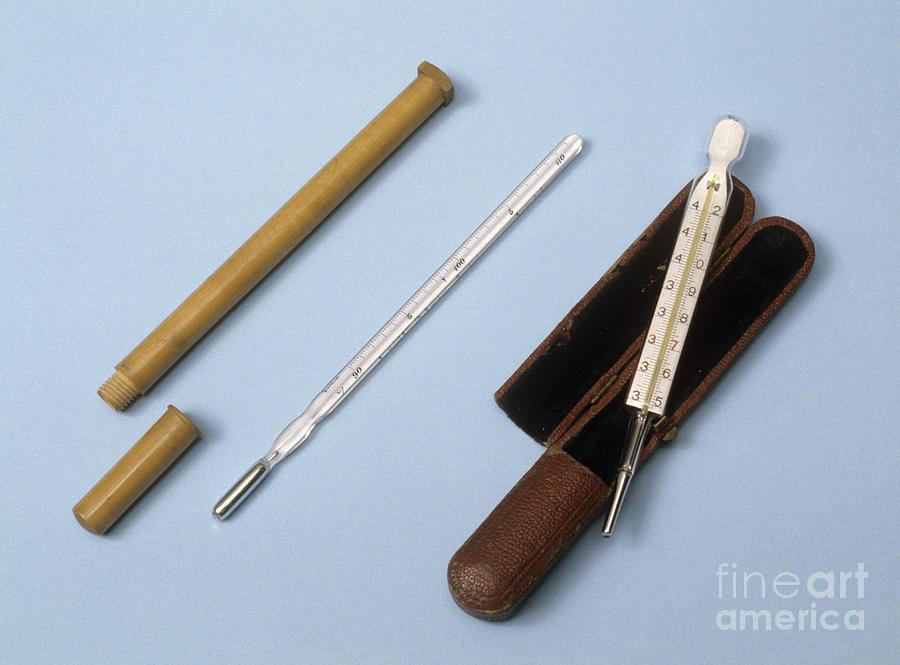 Medical Thermometers, 19th Century by Science Photo Library