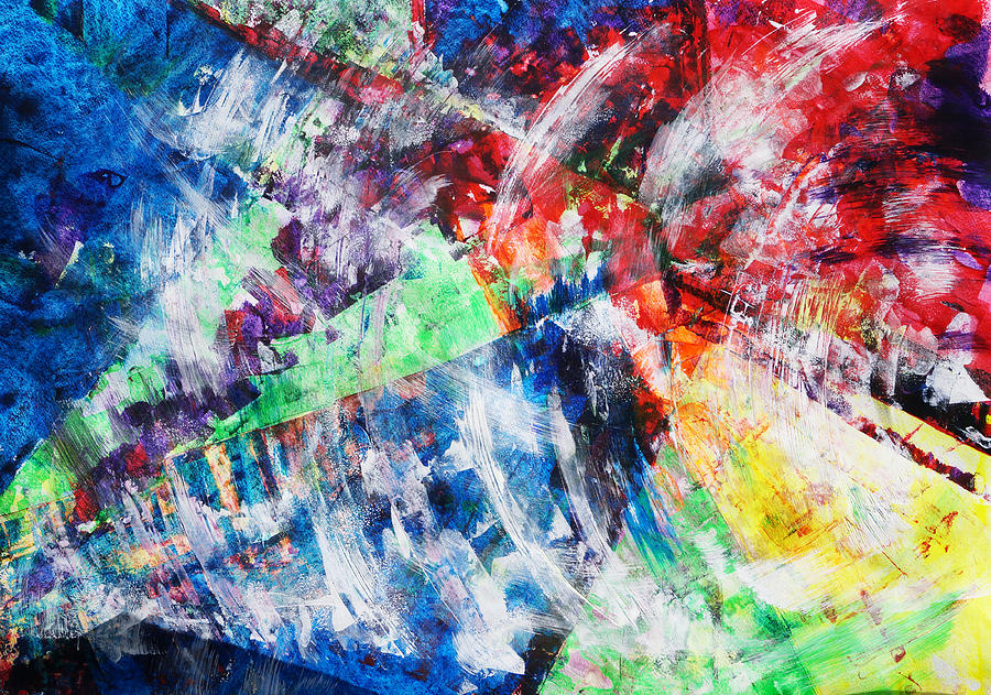 Merging Technologies Painting by Dmitri Matkovsky - Fine Art America