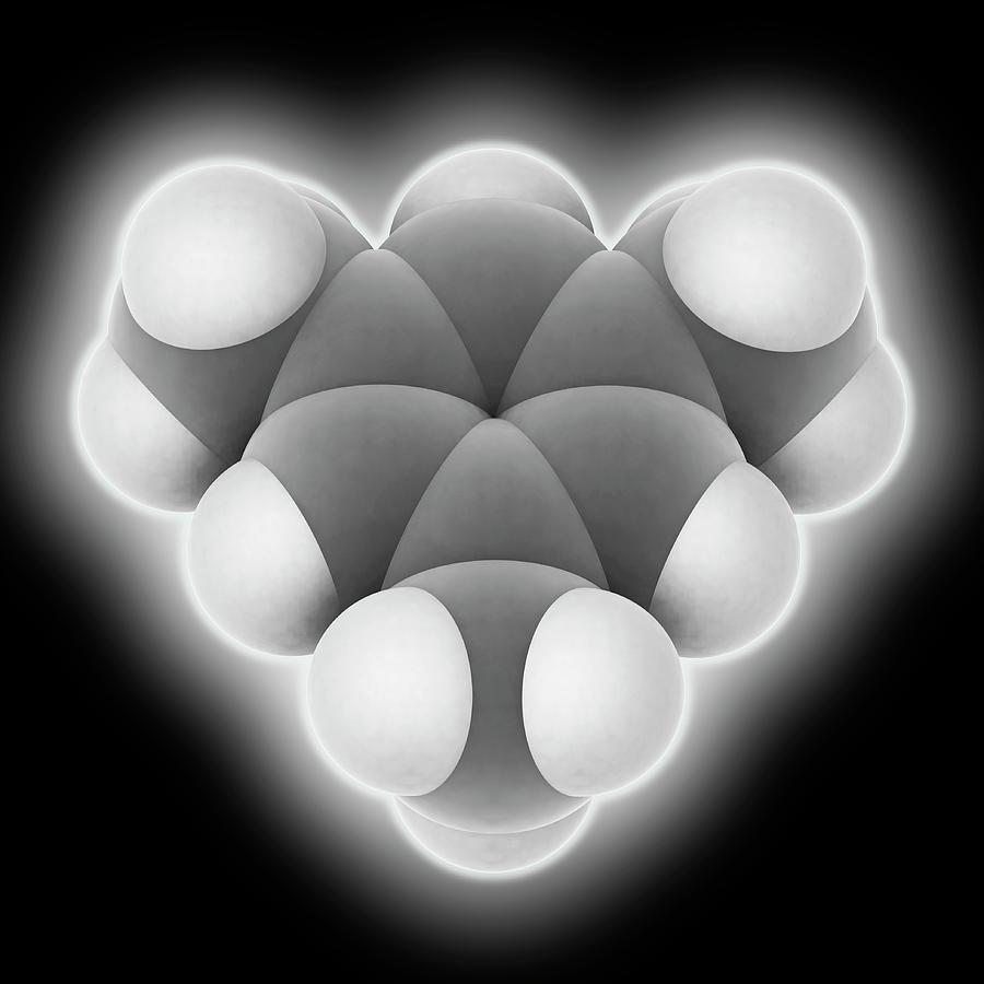 Mesitylene Molecule by Laguna Design / Science Photo Library