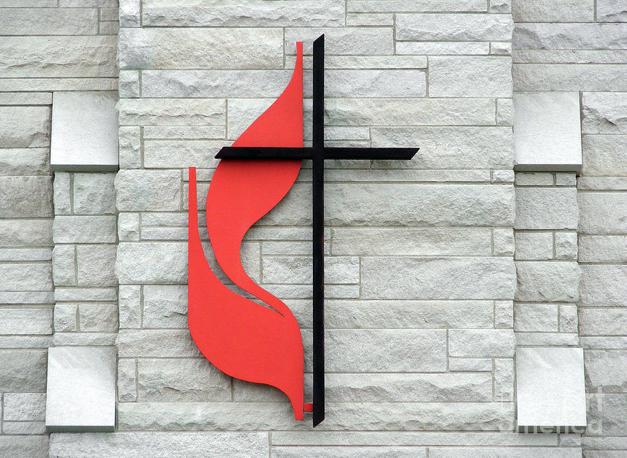 Methodist Cross Photograph by Alan Crabtree - Fine Art America