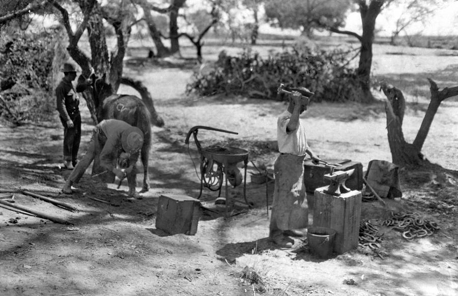 Mexico Blacksmith, C1916 Photograph by Granger - Pixels