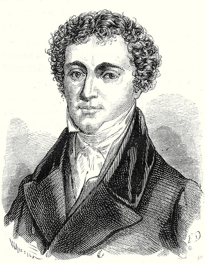 Michel Faraday Drawing by English School - Pixels