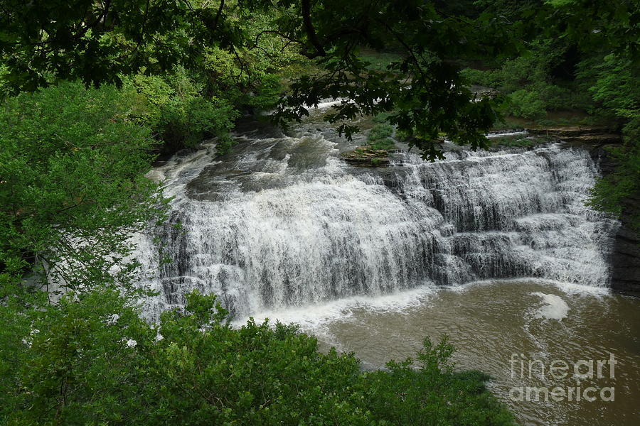Middle Falls Photograph by Rasheed Hooda - Fine Art America