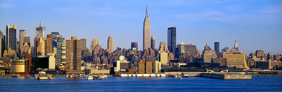 Midtown Manhattan From New Jersey Photograph by Panoramic Images Midtown Manhattan From New Jersey Photograph by Panoramic Images