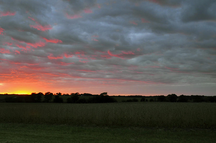Midwest Sunset Photograph by Laurie Schneider - Fine Art America