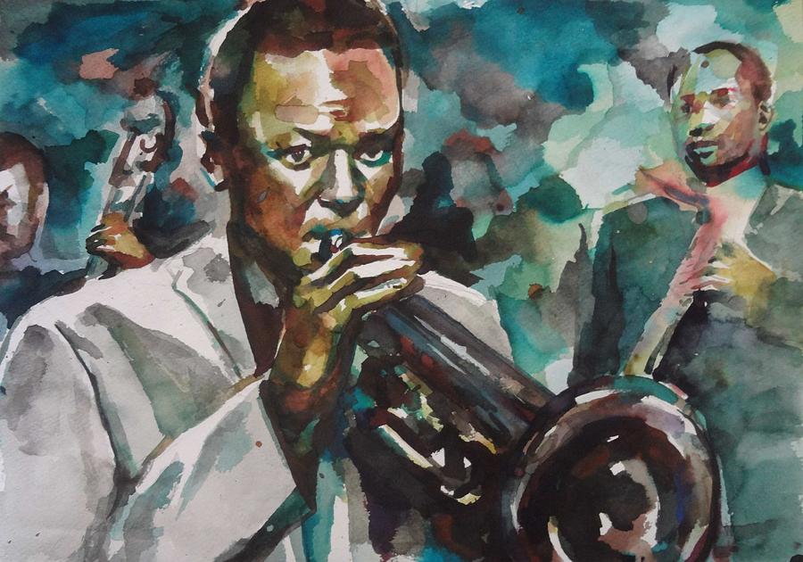 Miles Davis Painting by Ohanlon Art - Fine Art America