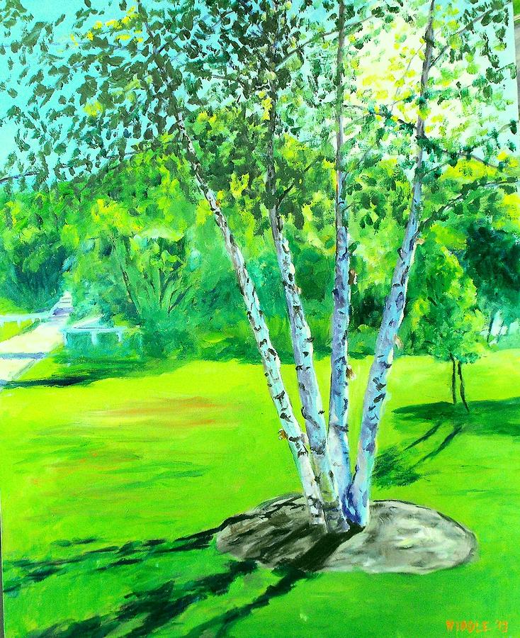 Mill Creek Quartet Painting by Jack Riddle - Fine Art America