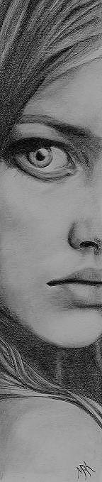 Mirada Drawing by Mak ArtDesings - Fine Art America