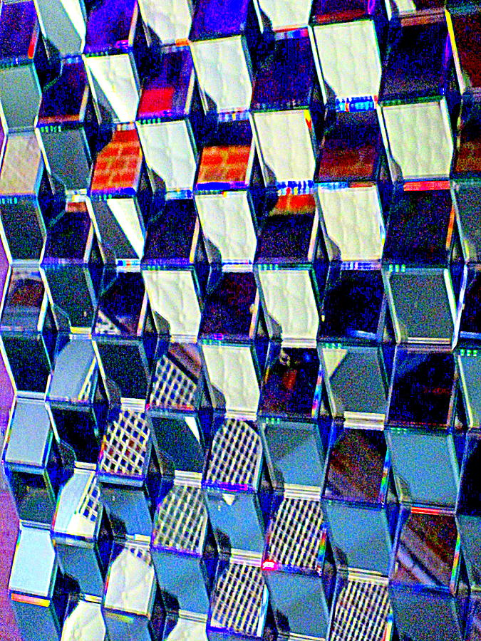 Mirrored Cubes Digital Art by Randall Weidner - Fine Art America