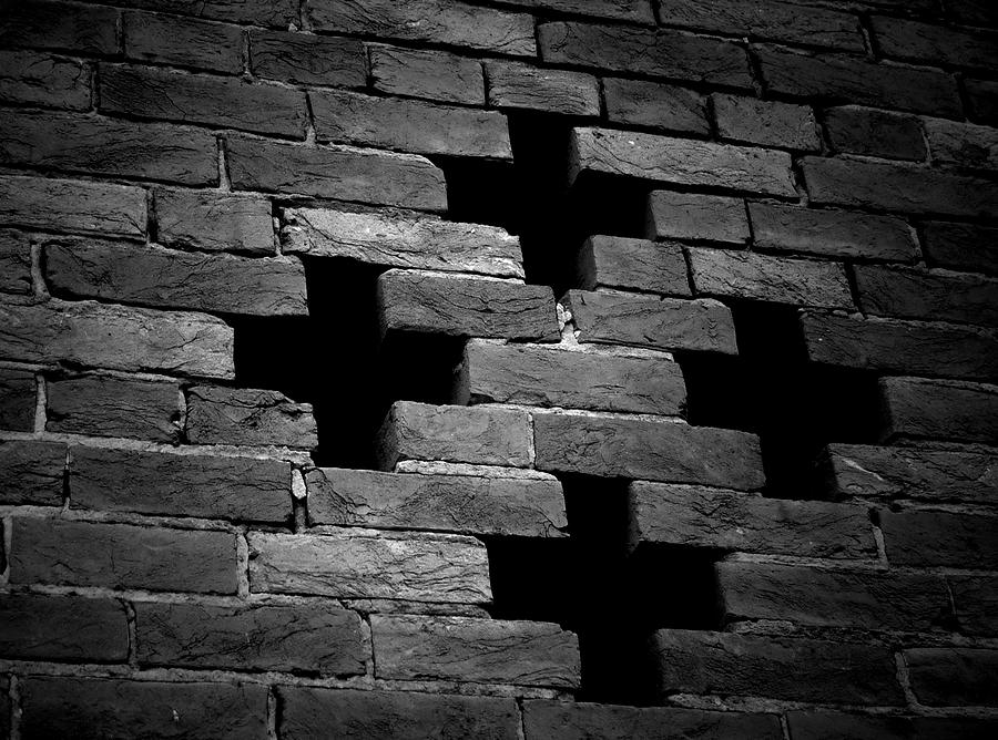 Missing Bricks Photograph by Michelle Hunter - Fine Art America