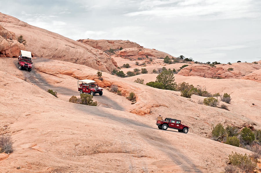 Moab Jeeps Photograph by Elijah Weber - Fine Art America