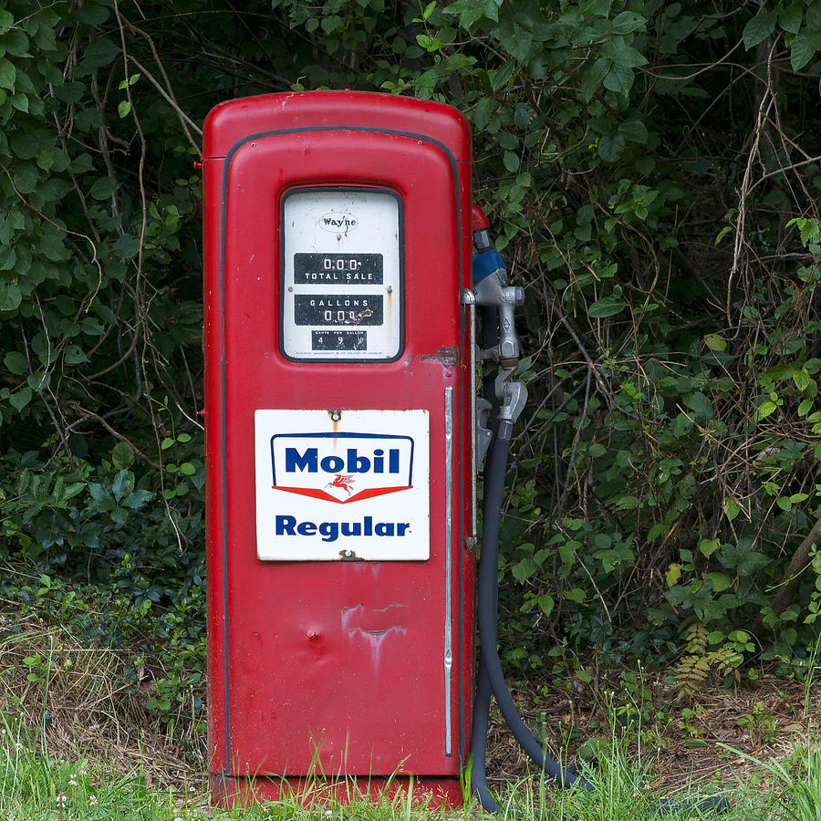 Mobil Regular Photograph by Stoney Stone - Fine Art America