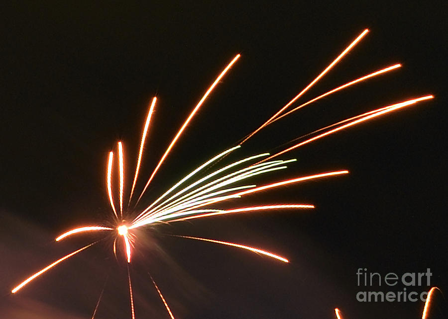 Modern Firework Photograph by Peter Tkacz - Fine Art America