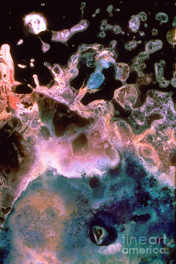 Molecular Phase Transition Painting by Wernher Krutein | Pixels