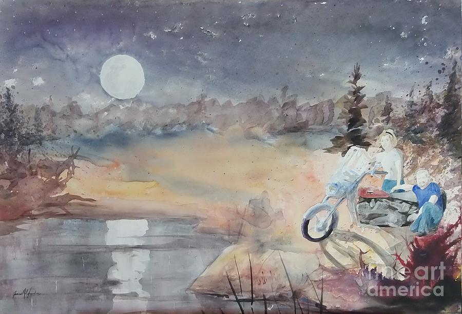 Moonfall Painting by James Alexander - Fine Art America
