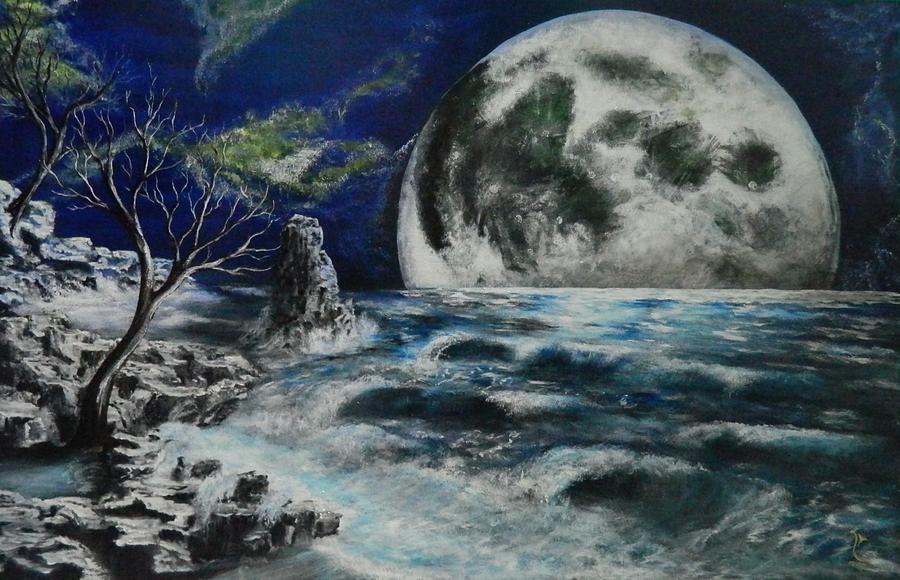 Moonlighting Painting by Daniel Sanchez - Fine Art America