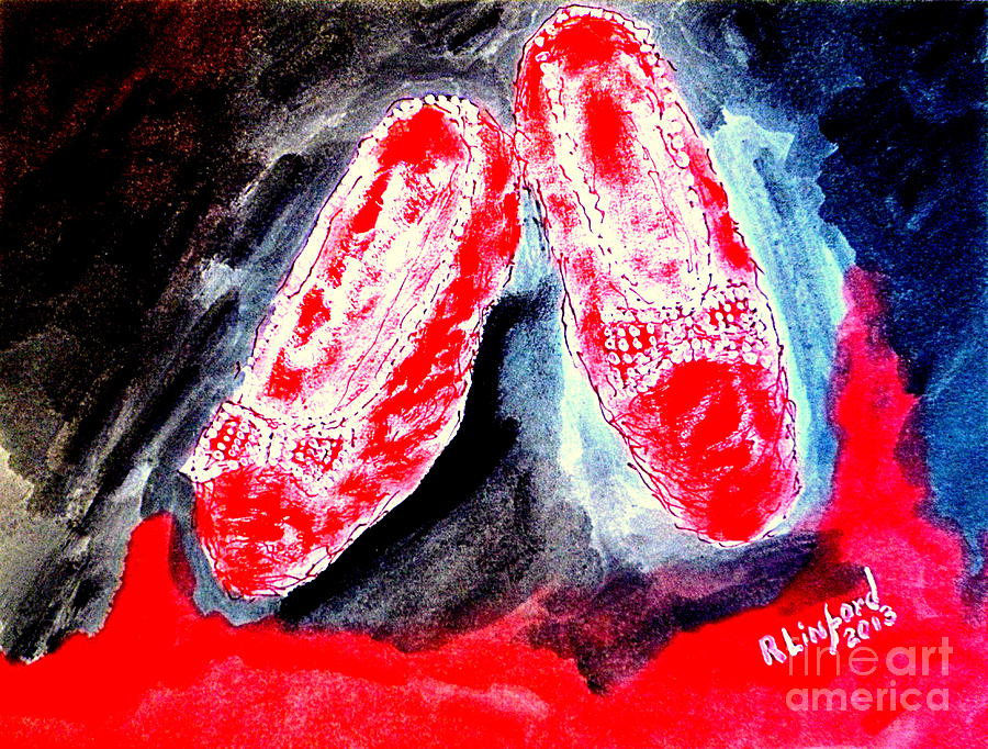 Most Expensive Dorothy's Ruby Slippers Three Million Dollars Painting ...