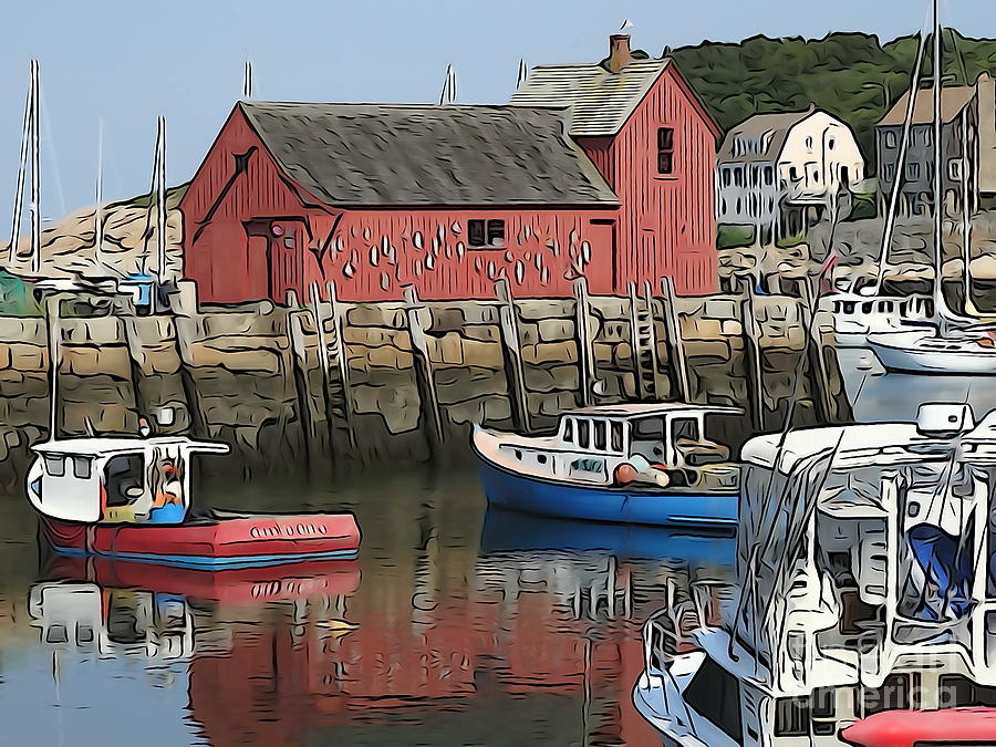 Motif Boats Photograph by Phil Campanella - Fine Art America Motif Boats Photograph by Phil Campanella - Fine Art America