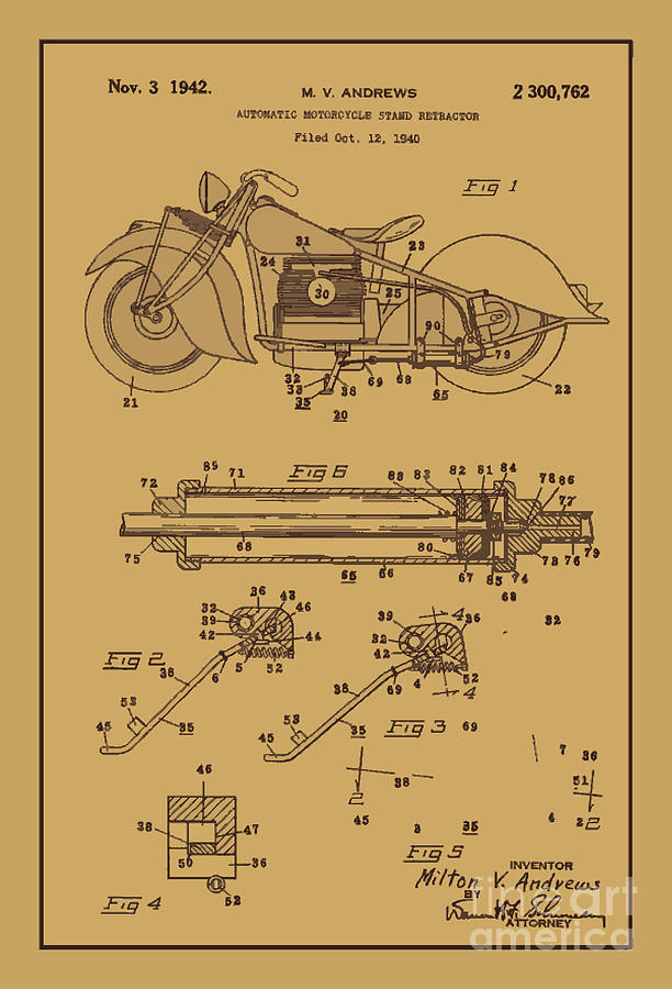 Motorcycle Stand Rust Photograph by Brian Lambert - Fine Art America