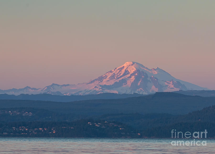 Mount Baker Sunset Photograph by Greg Eigsti - Fine Art America