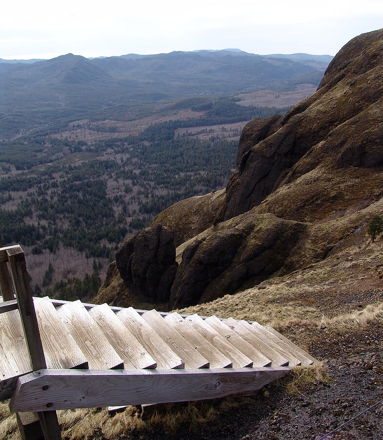 Mountain Stairs Photograph by Ian McAdie - Fine Art America