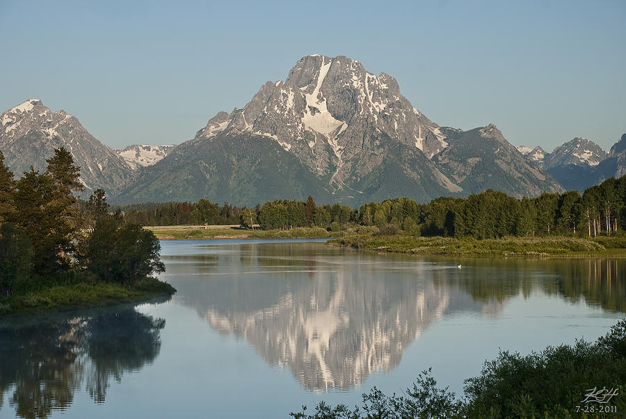 Mt Moran Photograph by Kenneth Hadlock - Fine Art America