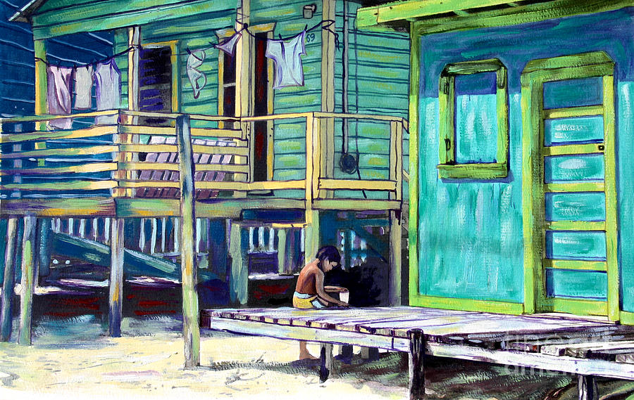 Multicolor Destiny Caye Caulker Belize Photograph by Lee Vanderwalker ...