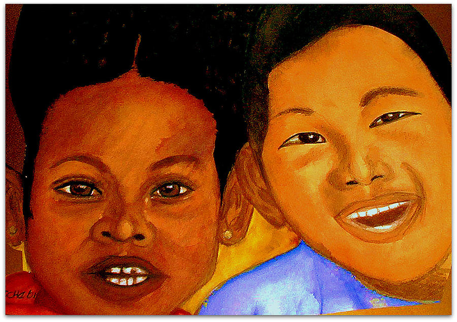 Multicultural Painting by Peche Brown - Fine Art America