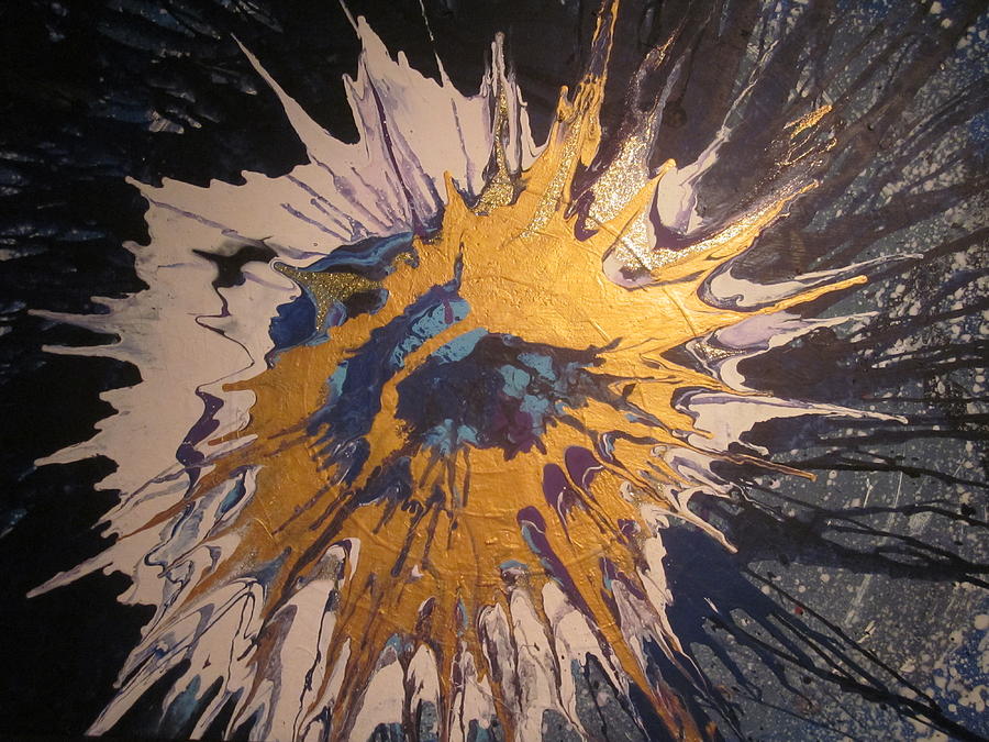 Multiple Explosions Painting by Grant Van Driest - Fine Art America