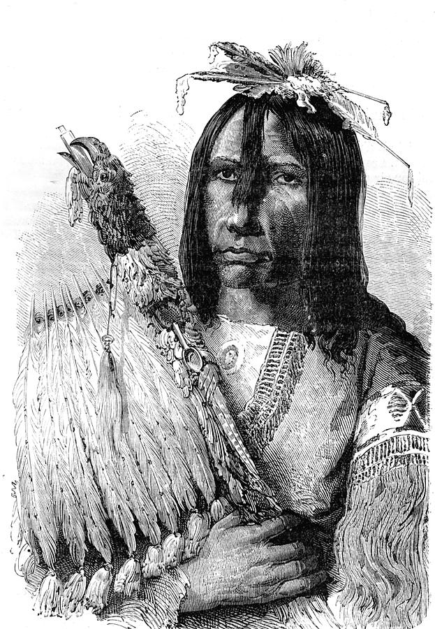 Muscogee Chief Photograph by Collection Abecasis - Fine Art America