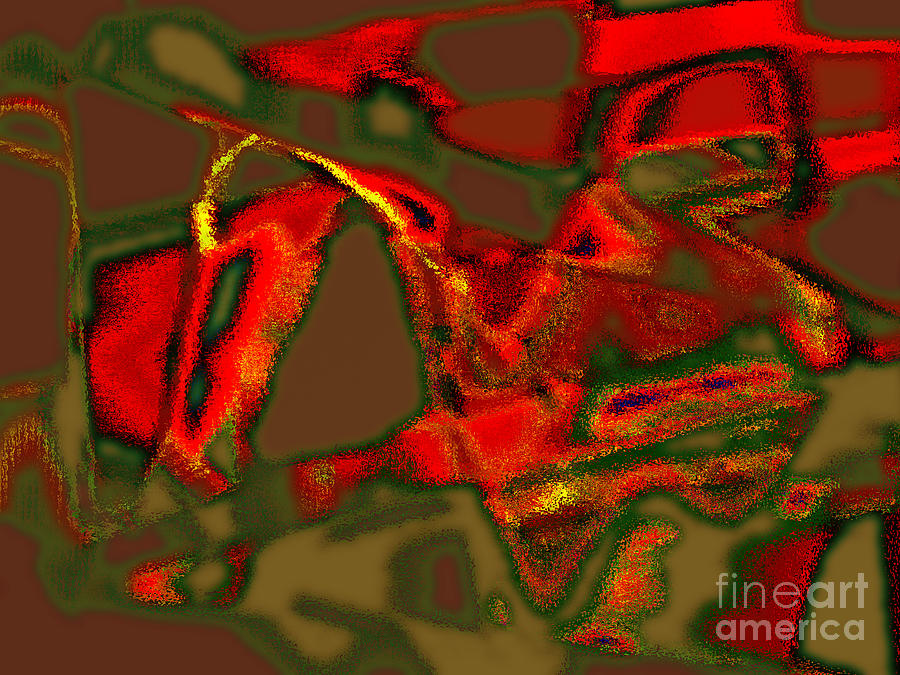 Musing #1 Digital Art by Tom Hubbard - Fine Art America