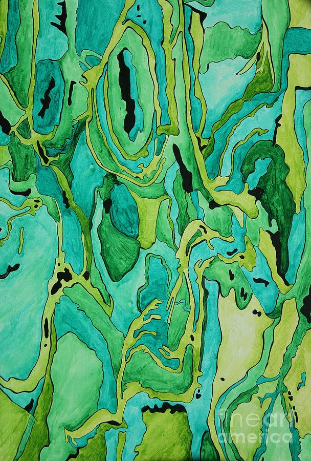 Natures Patterns Painting by Amy Nelson - Fine Art America