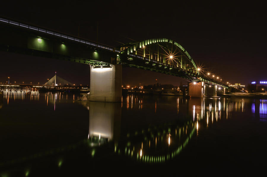 Night reflection Photograph by Ardijan Latifi - Fine Art America