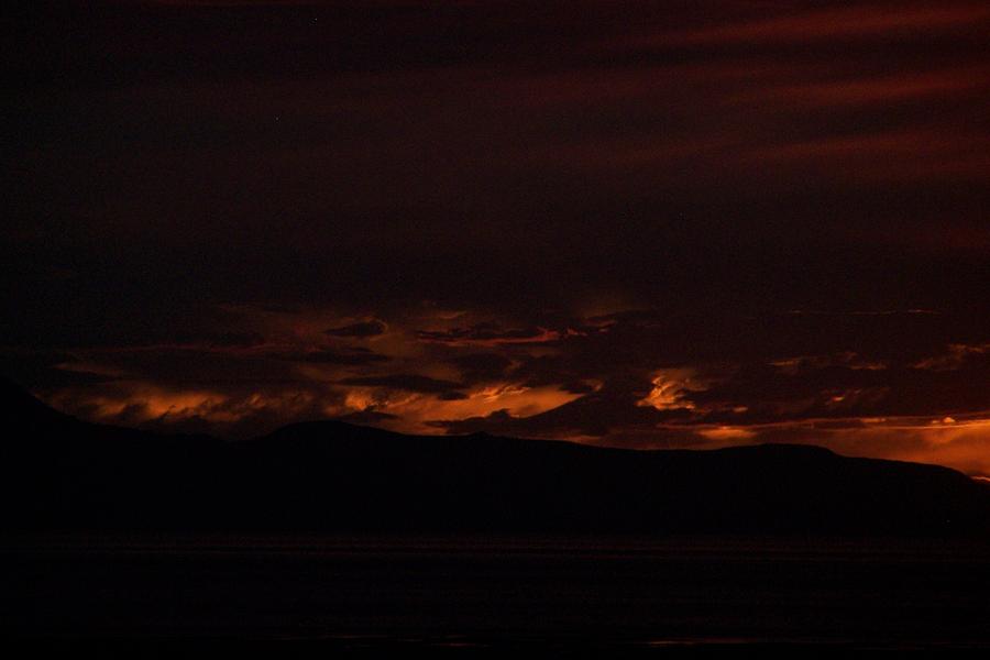 Night Sun Photograph by Robbin Shroeder - Fine Art America