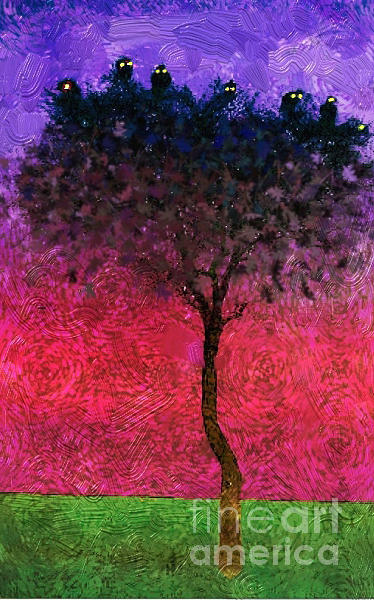 Night Tree Digital Art by Max Cooper - Fine Art America